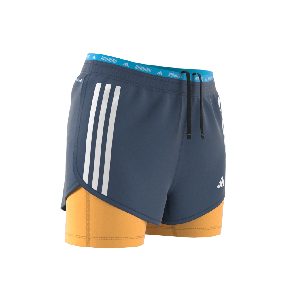 ADIDAS Own the Run 3-Streifen 2-in-1 Shorts 10733544 kaufen | WÖHRL